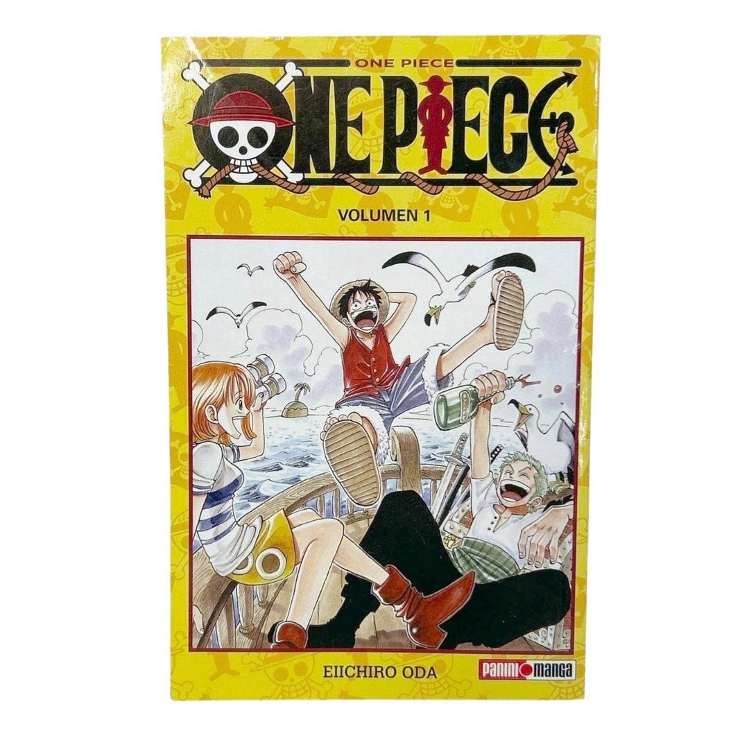 One Piece Vol 1 Romance Dawn Panini Manga Mexico Spanish Edition ...