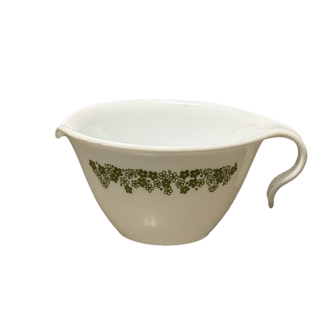 Vintage Corelle Spring Blossom Green (crazy Daisy) Creamer With Hook ...
