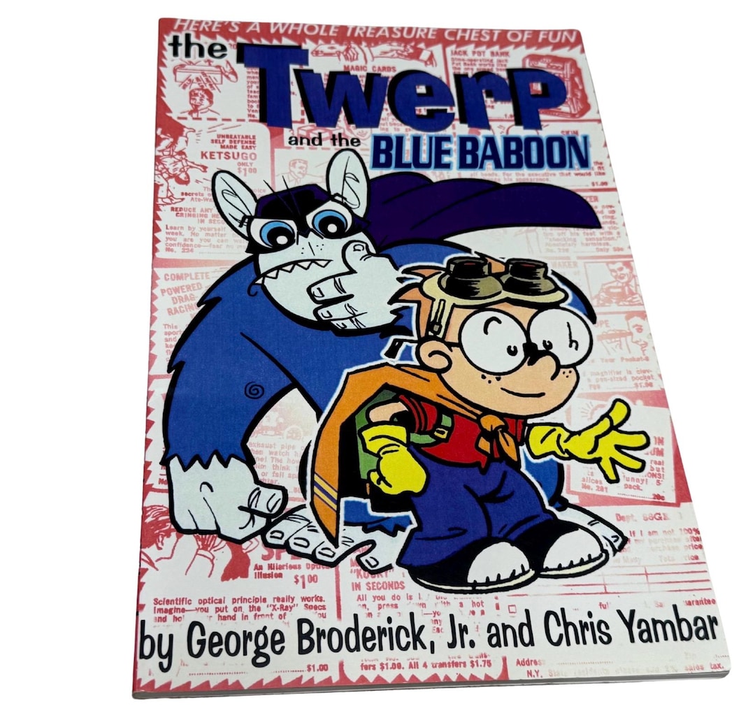 The Twerp and the Blue Baboon: Book One SKU #174 - Etsy