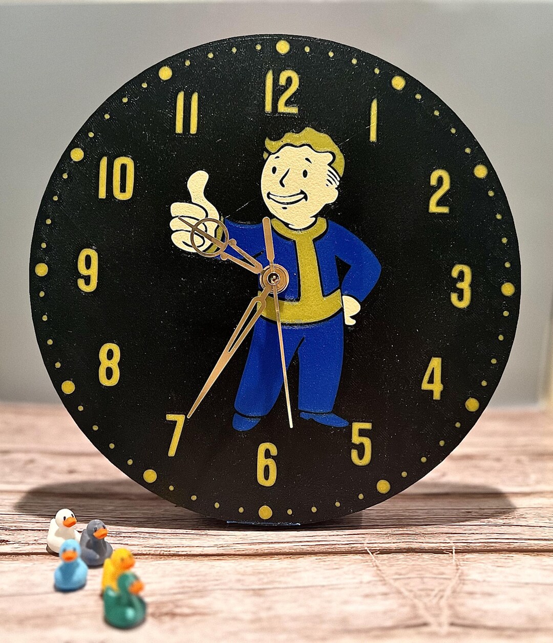 Thumbs up Time-- Vault Boy Inspired Clock - Etsy