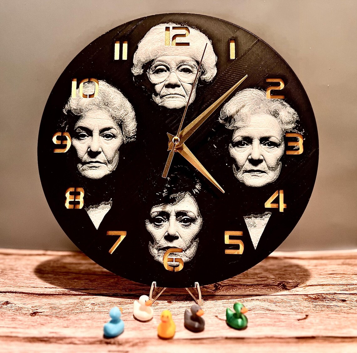 Thank You for Being on Time-- Golden Girls Inspired Clock - Etsy