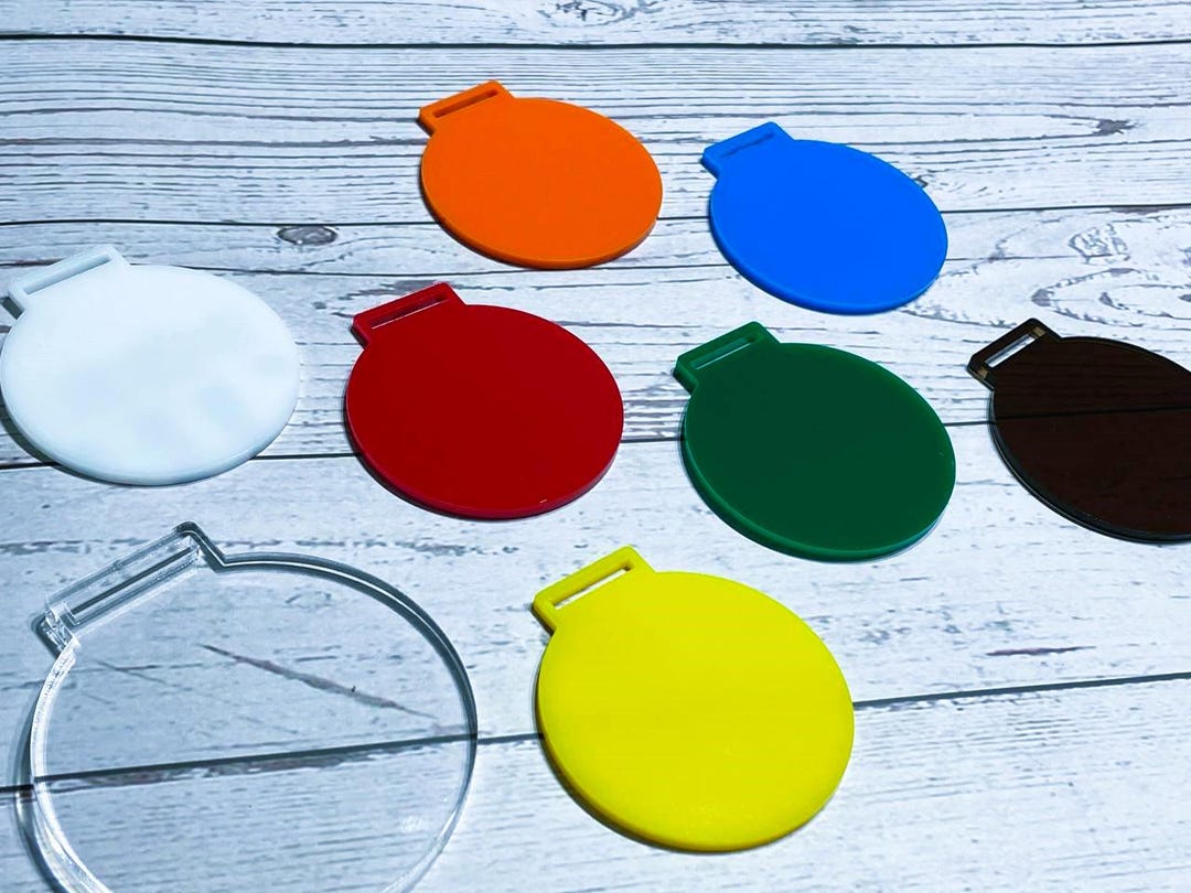 Acrylic Medal Blanks - 3mm Thick , DIY Awards, Trophies, Crafts - Etsy