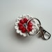 Handmade Polymer Clay Strawberry Cake Keychain - Etsy