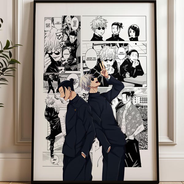 Jujutsu Kaisen Higuruma Manga Panel - Etsy Canada