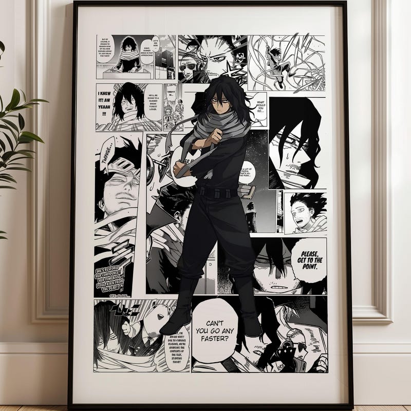 Deku Manga Panel - Etsy