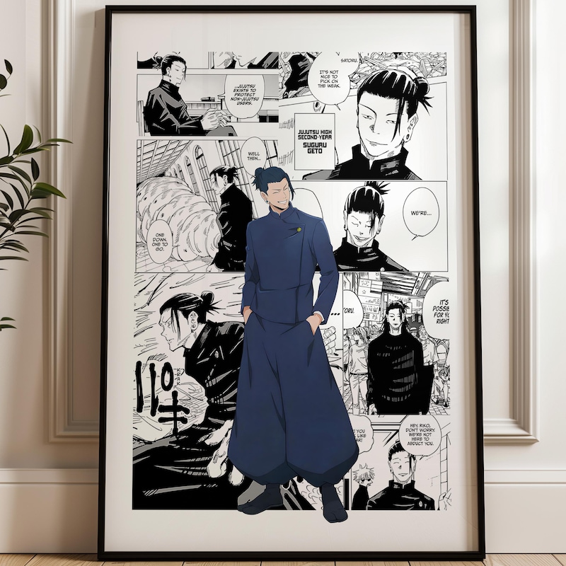 Jujutsu Kaisen Higuruma Manga Panel - Etsy Canada