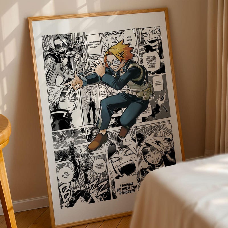 Deku Manga Panel - Etsy