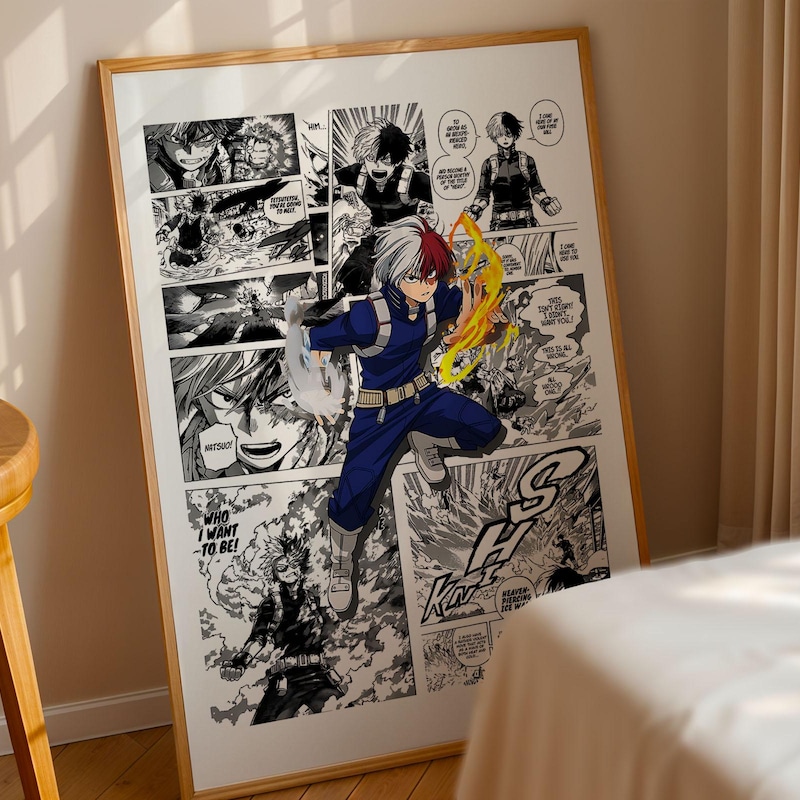 Deku Manga Panel - Etsy