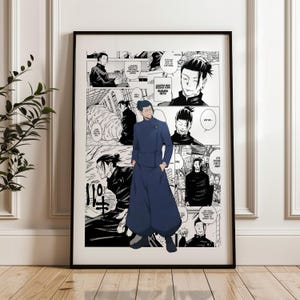 Jujutsu Kaisen Geto Suguru Poster – Curated Manga Panels – Digital ...