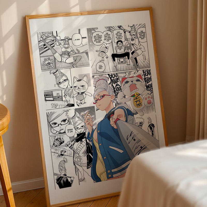 Dandadan Manga Panels - Etsy