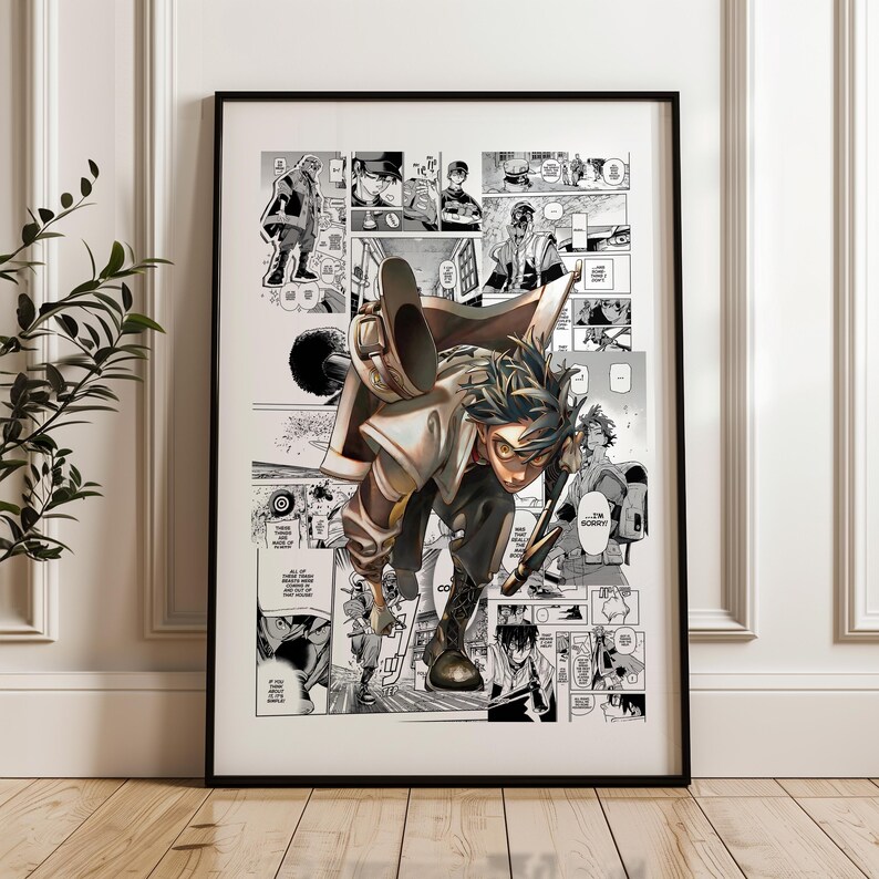 Gachiakuta Follo Poster – Curated Manga Panels – Digital Print for ...