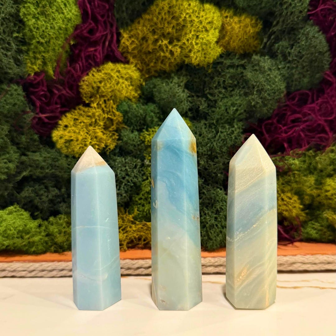 Caribbean Calcite Tower - Etsy
