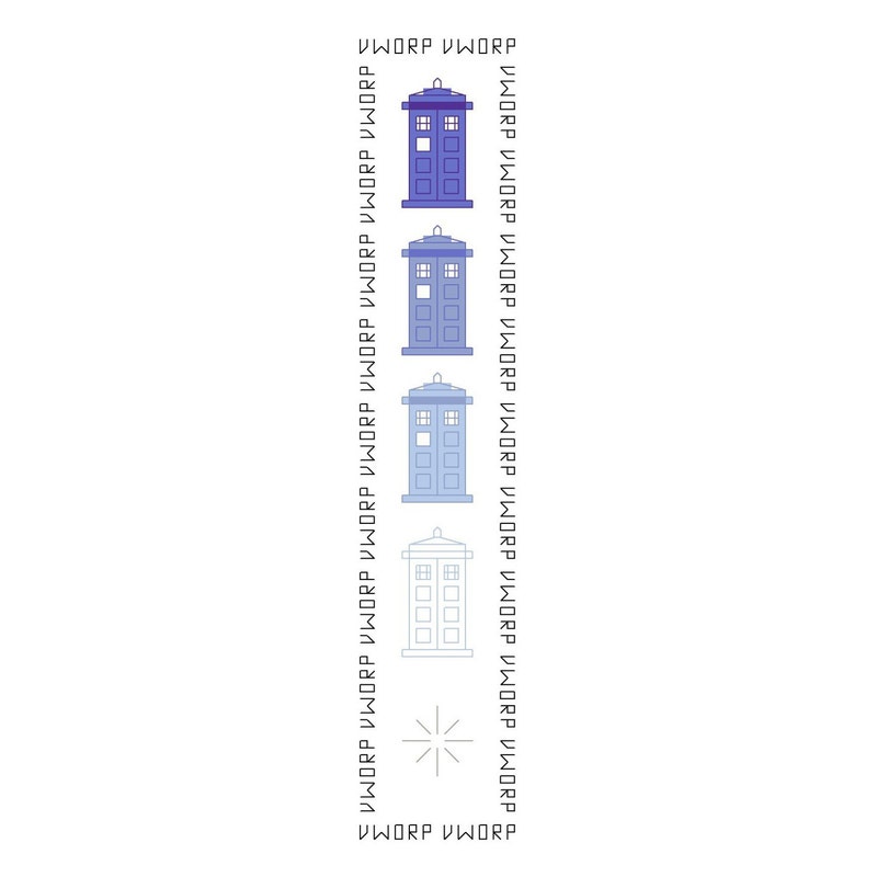 Tardis Cross Stitch - Etsy