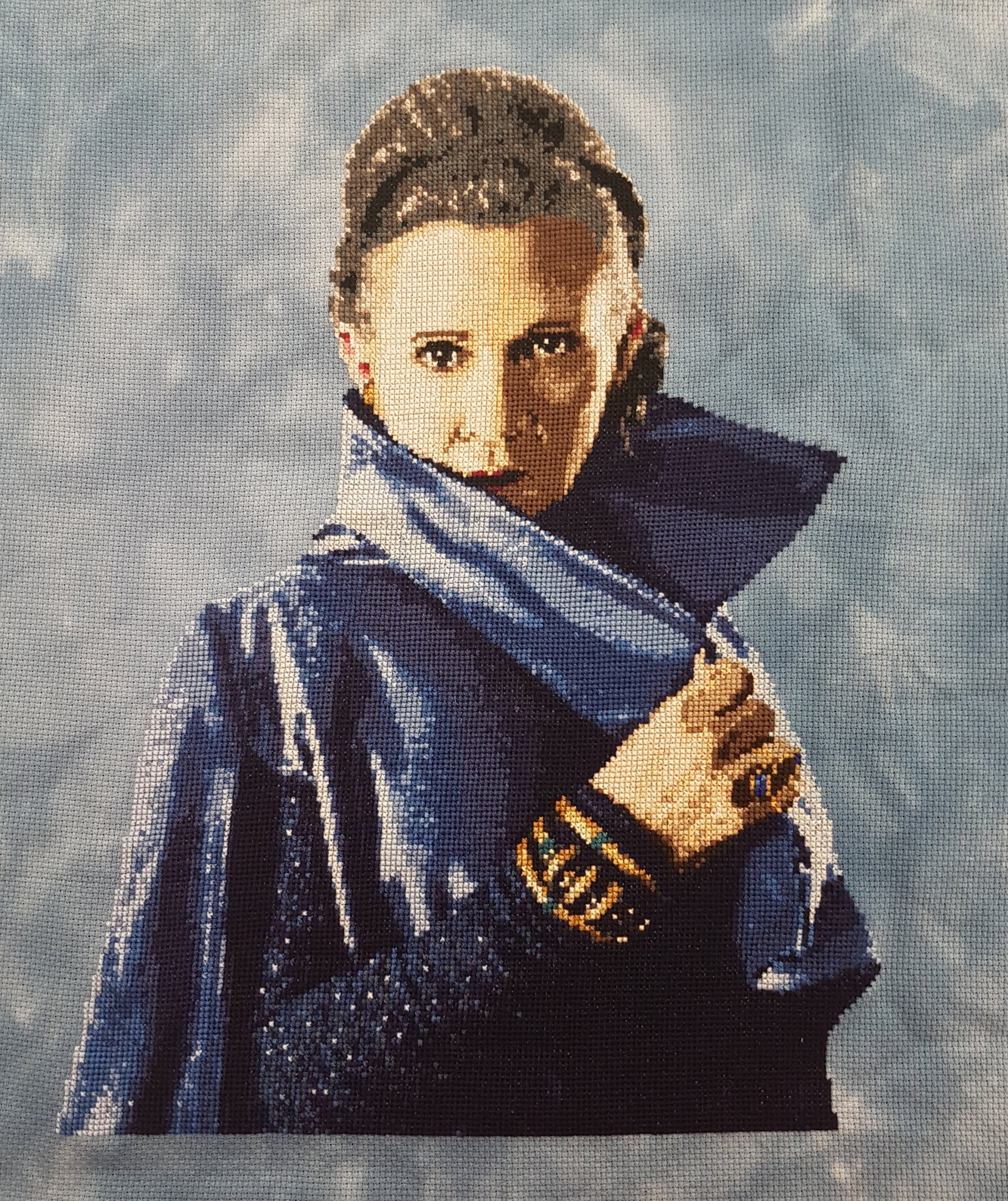 General Leia Organa Cross Stitch Pattern - Etsy