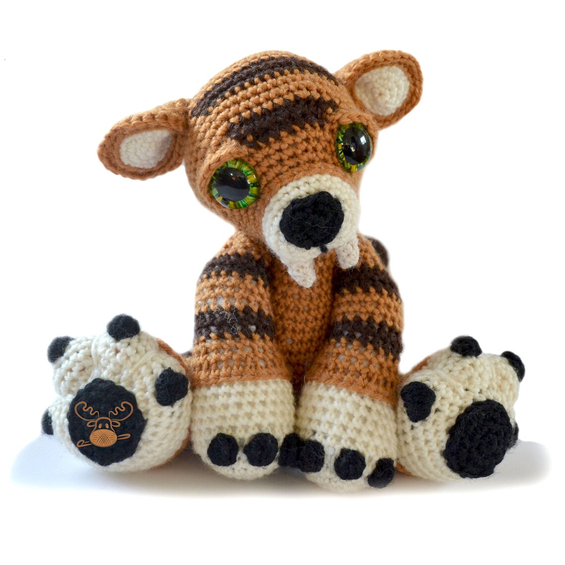 Sabre-tooth Tiger Amigurumi Crochet Pattern PDF Instant Download ...