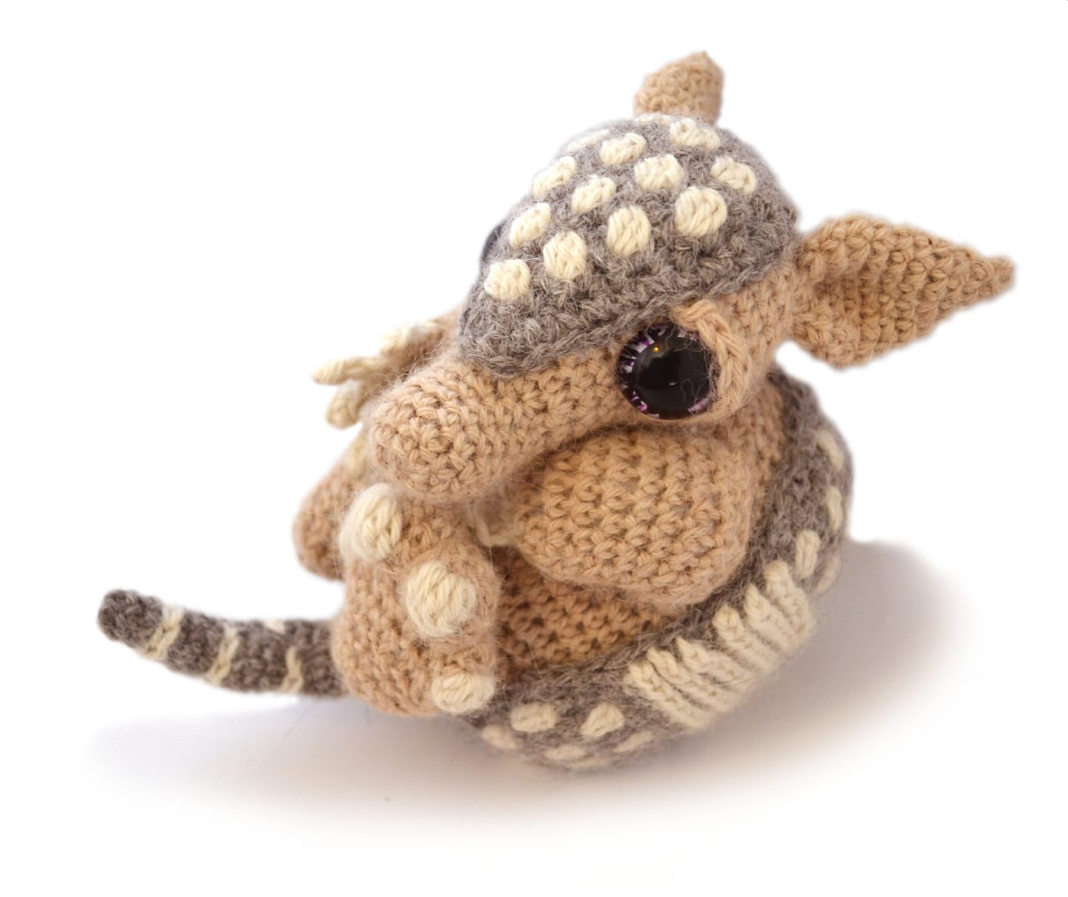 Armadillo Baby Amigurumi Crochet Pattern PDF Instant Download - Etsy UK