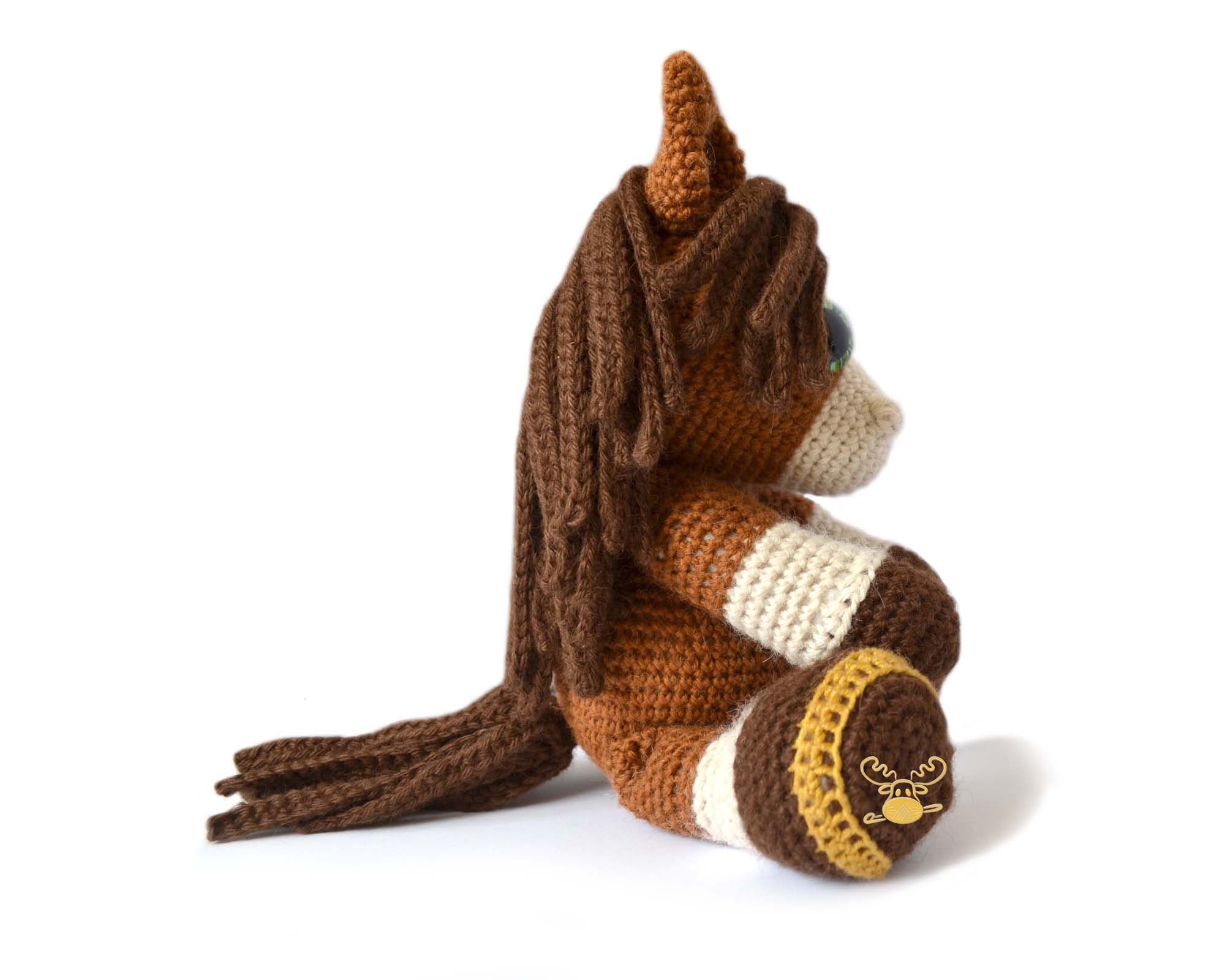 Horse Pony Crochet Pattern PDF Instant Download Penny - Etsy UK