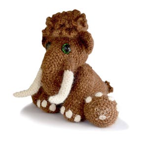 Woolly Mammoth Crochet Pattern PDF Instant Download - Mortimer - Etsy