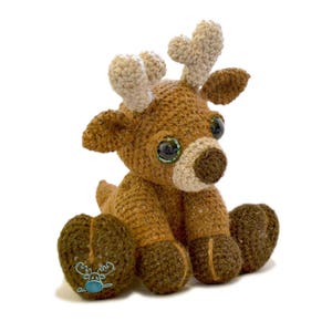 Reindeer Amigurumi Crochet Pattern PDF Instant Download - Marley - Etsy