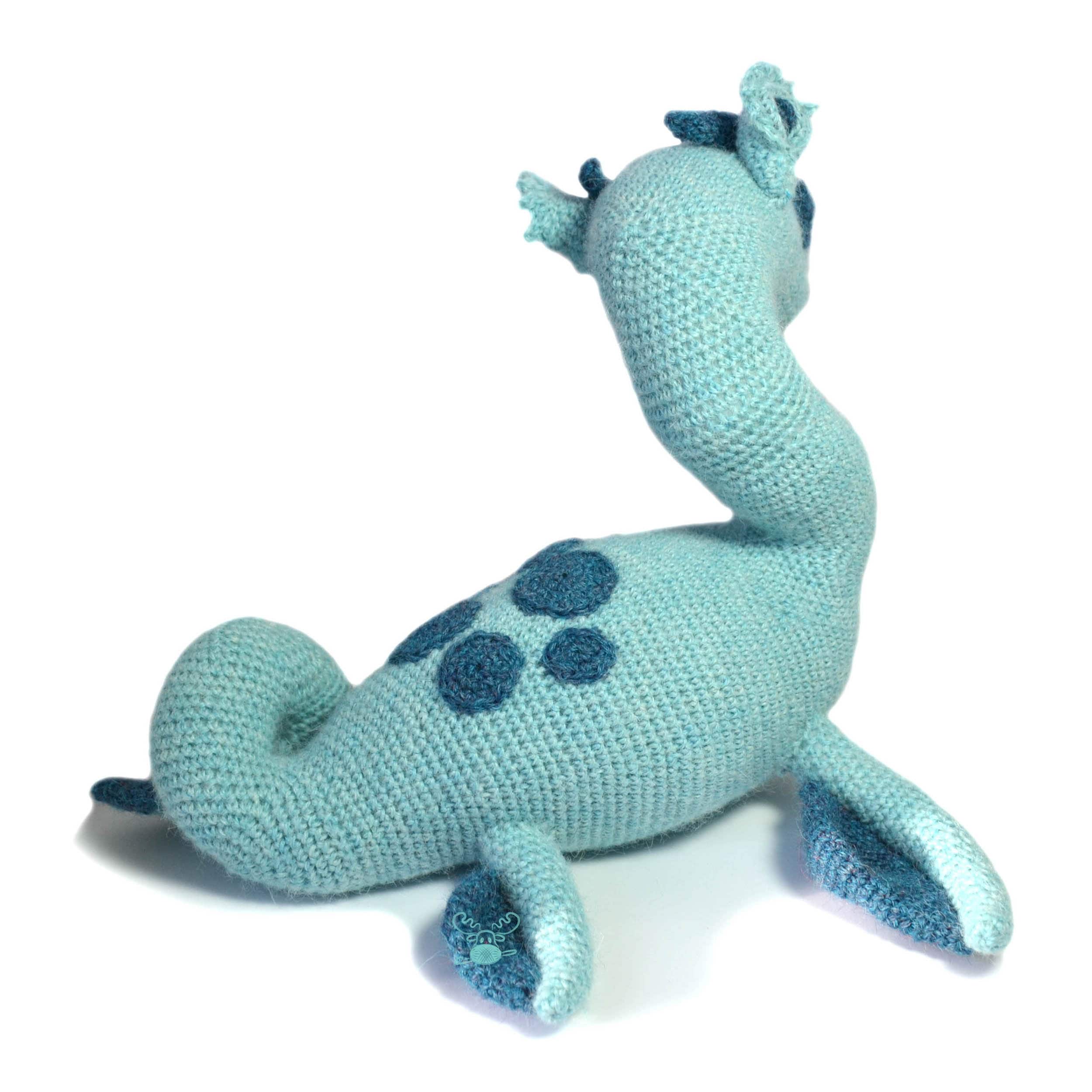 Loch Ness Monster Crochet Pattern PDF Instant Download - Etsy Canada
