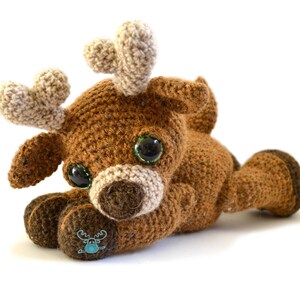 Amigurumi Christmas Crochet Pattern Bundle Reindeer, Penguin and Robin ...