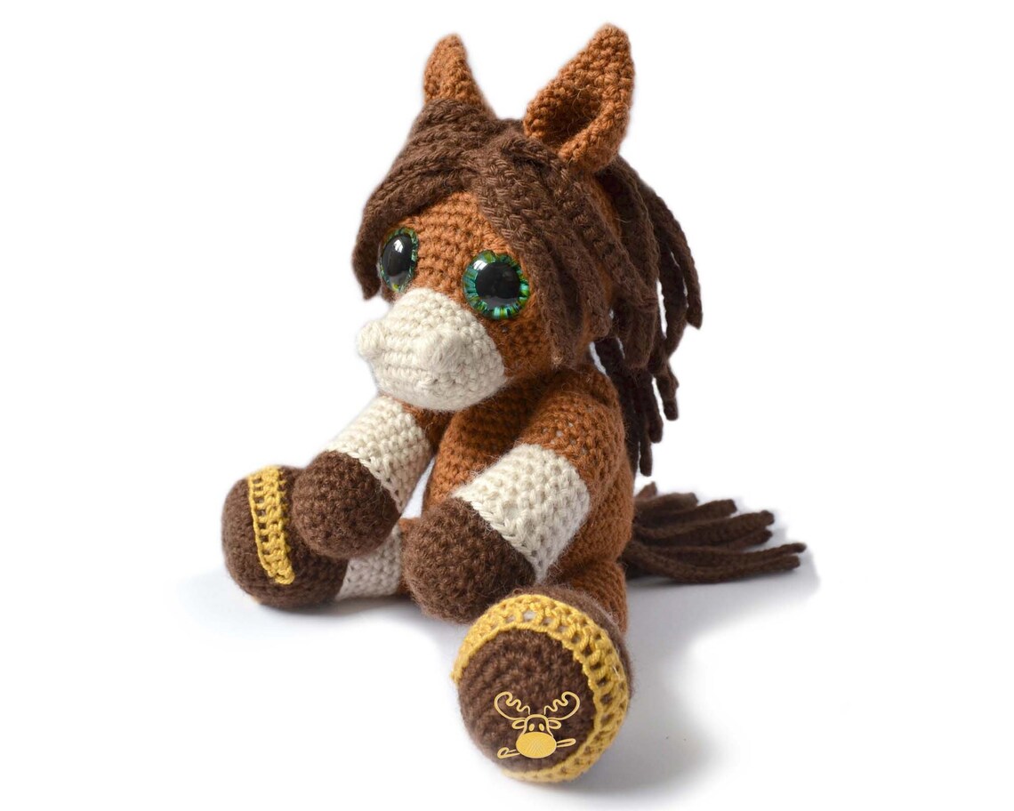 Horse Pony Crochet Pattern PDF Instant Download Penny - Etsy UK