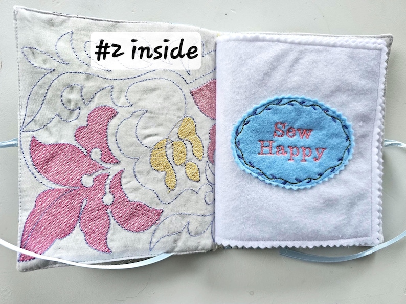 Handmade Needle Book: Wool Felt Pages, Sewing Accessory Embroidered - Etsy