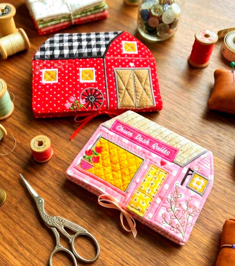 Handmade Needle Book: Wool Felt Pages, Sewing Accessory Embroidered - Etsy