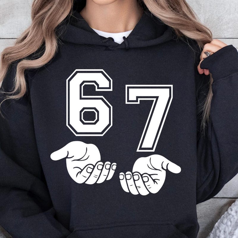 67 Hand Gesture - Etsy
