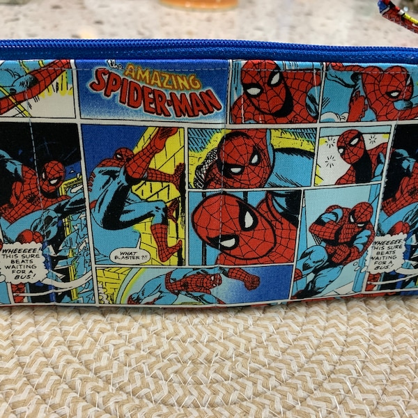 Spiderman Pencil Bag - Etsy