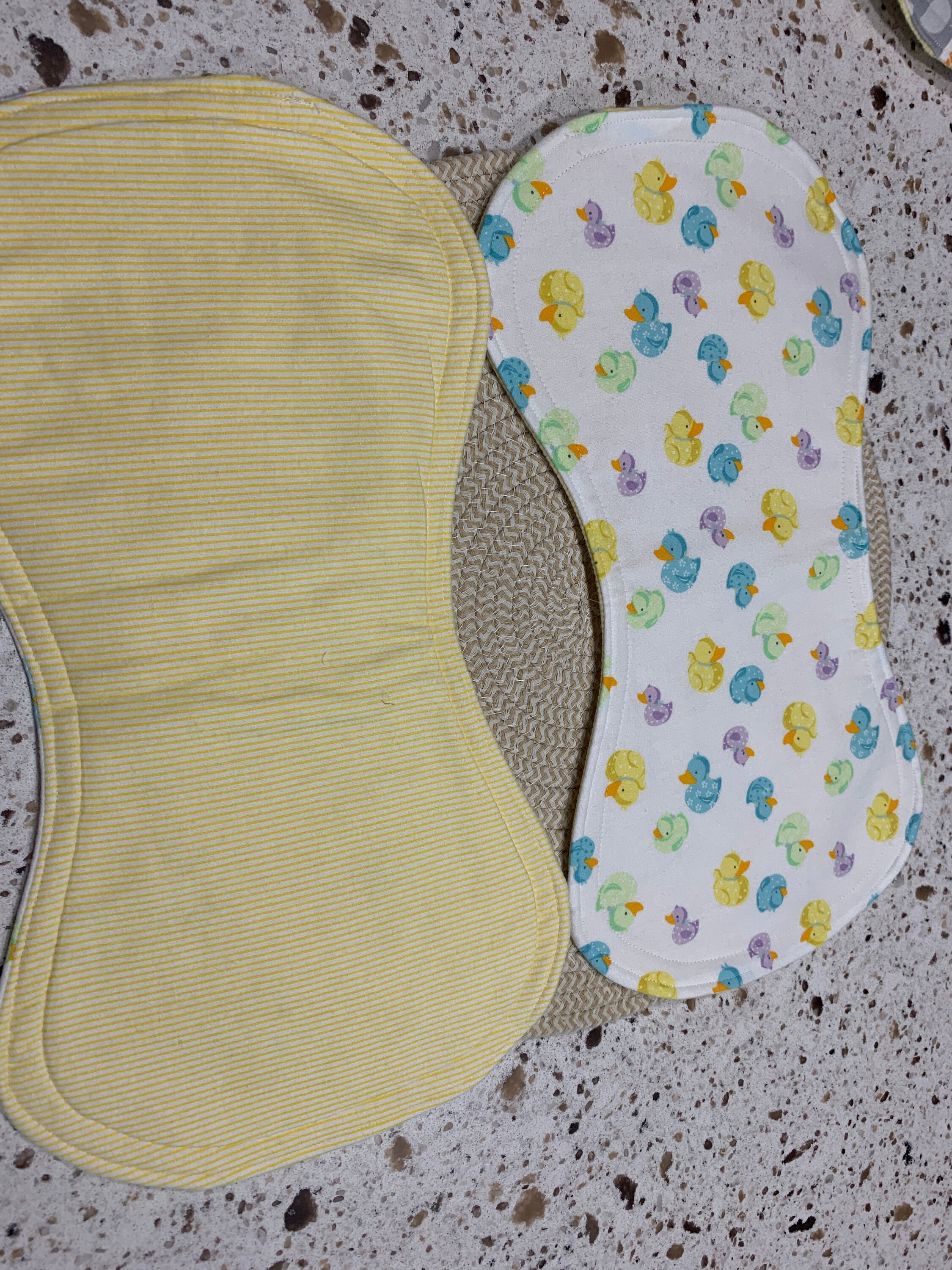 Handmade Flannel Baby Burp Cloths, Shoulder Burp Cloths, Infant Burp ...