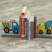 Navy Letter Bookends, Initial Bookends, Wooden Custom Bookends Custom ...