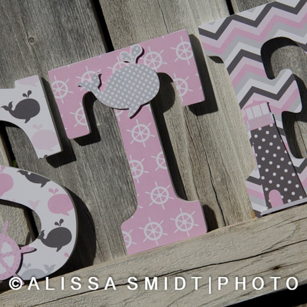 Navy Pink Nautical - Etsy