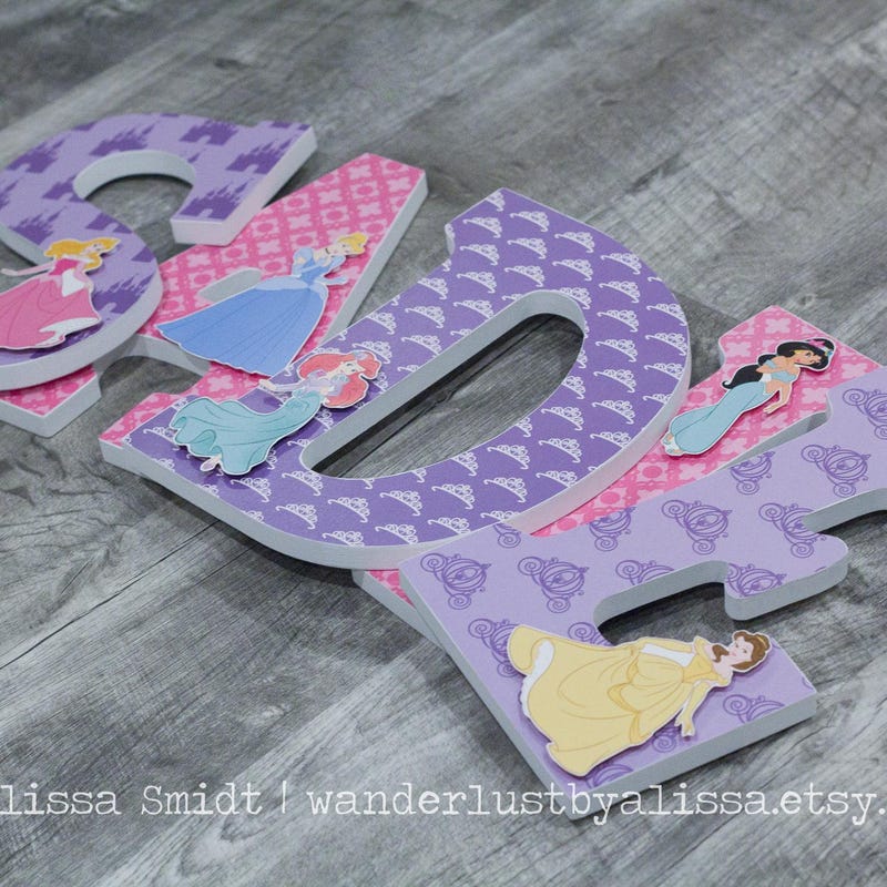 Letters for Beauty Room - Etsy