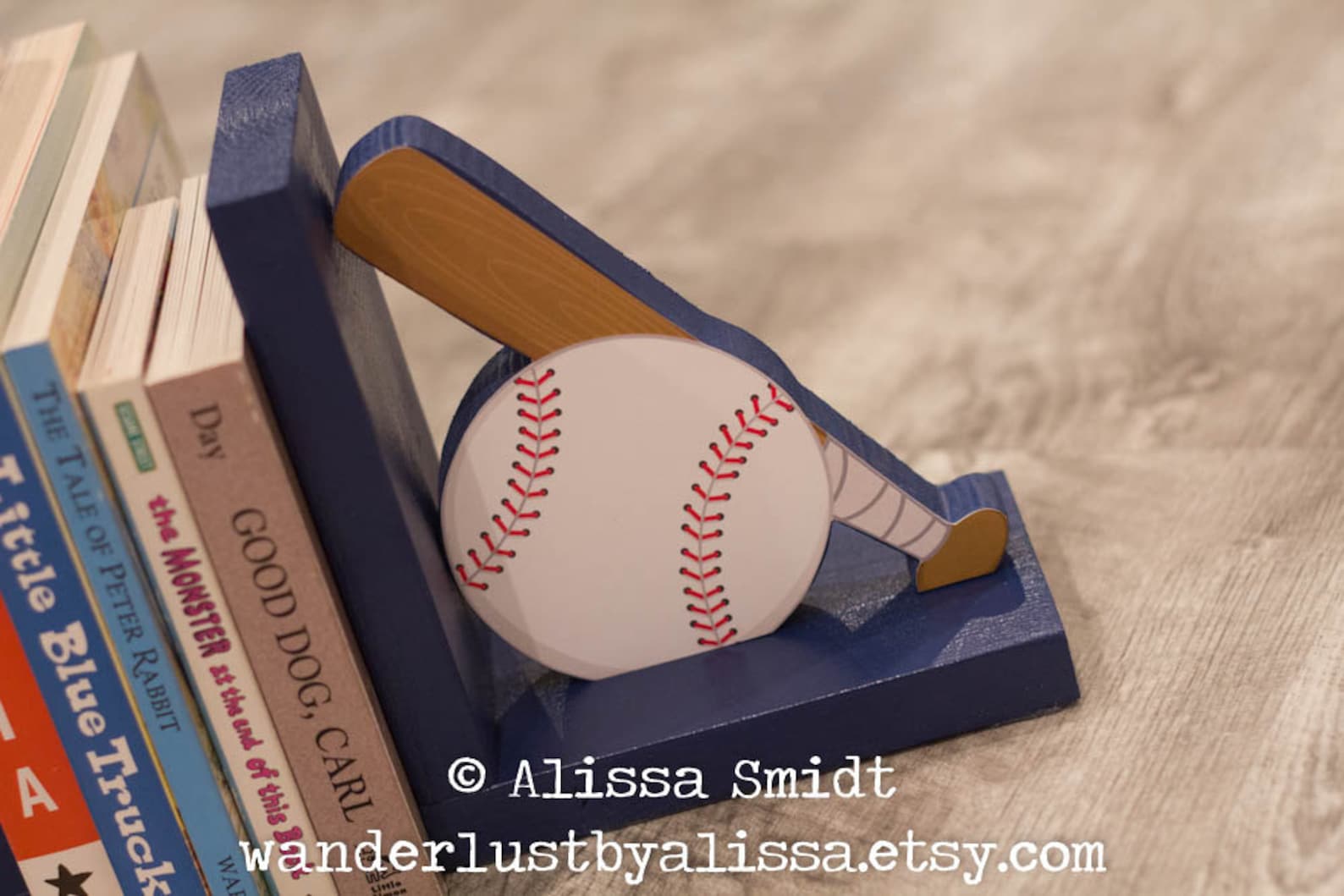 Baseball and Football Bookends Custom Created to Coordinate | Etsy