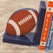 Baseball and Football Bookends Custom Created to Coordinate - Etsy
