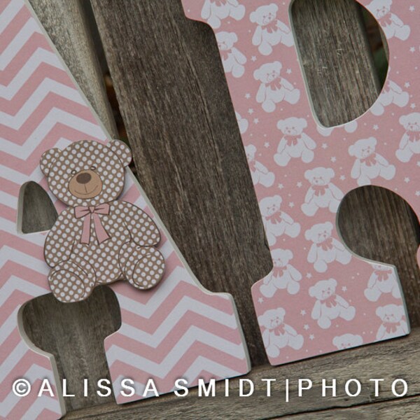 Baby Nursery Wall Letters - Etsy