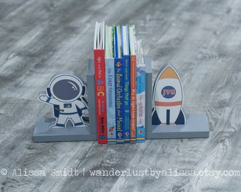 Space Bookends - Etsy