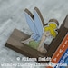 Peter Pan and Tinkerbell Custom Wooden Bookends brown Book - Etsy