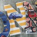 Cars Themed Letters, Custom Wooden Letters, Cars Decoration - 9 Inch ...