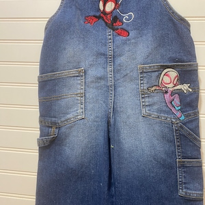 Spiderman Birthday Overalls/spiderman Birthday Outfit/spiderman and ...