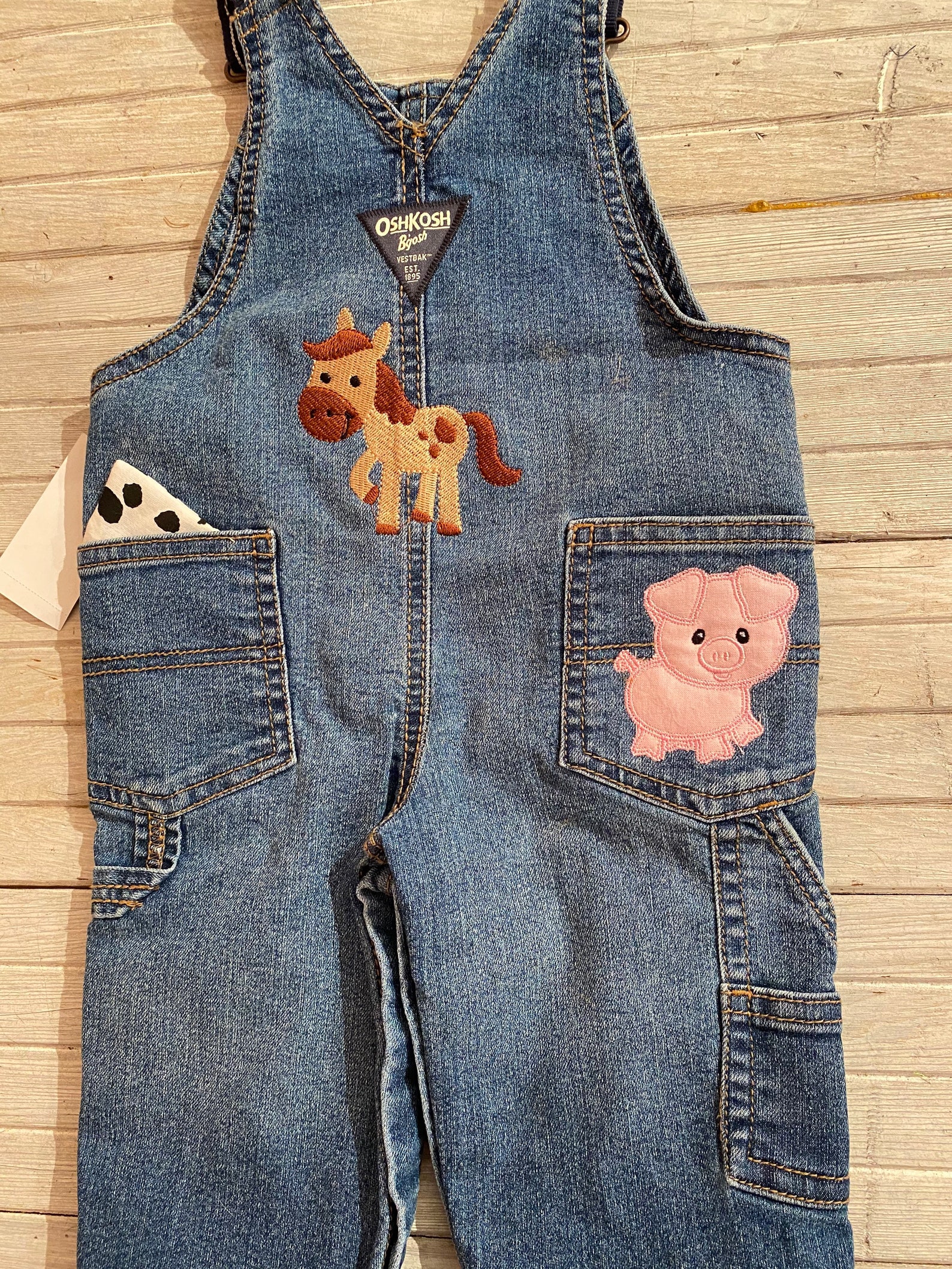 Birthday Farm Yard Overalls-birthday Farm Cow Pig Birthday - Etsy