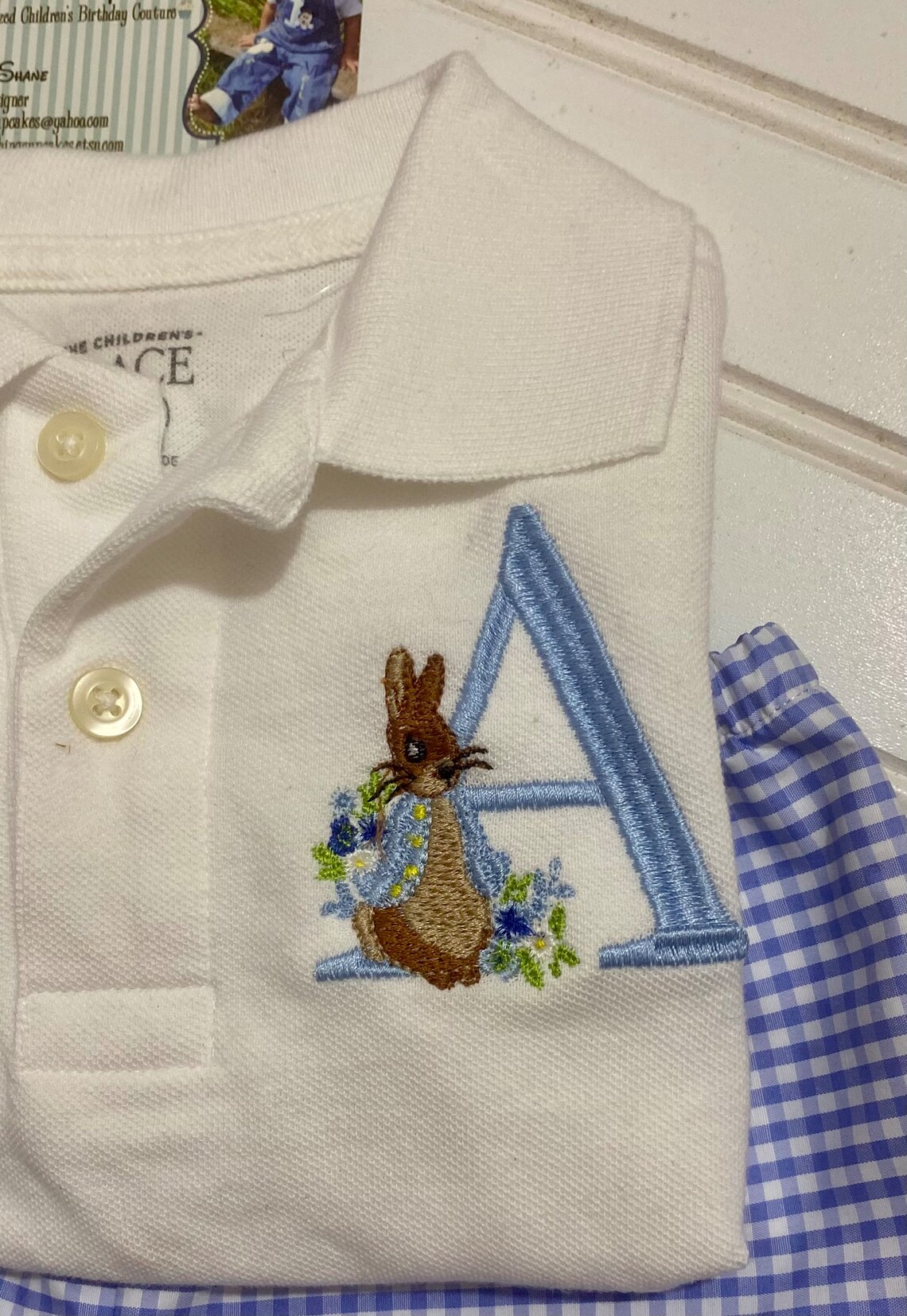 Little Boys Peter Rabbit Polo Shirt and Short Set/boys Spring - Etsy