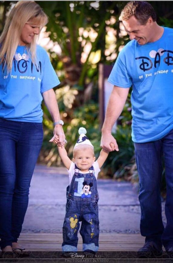 Custom Disney Overalls Mickey Mouse Birthday Overalls Mickey | Etsy