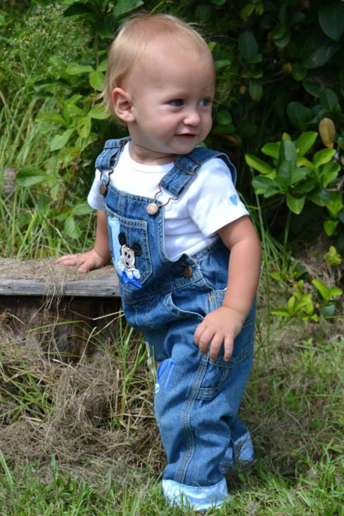 1st Birthday Overalls-baby's 1st Birthday Overalls-first Birthday ...