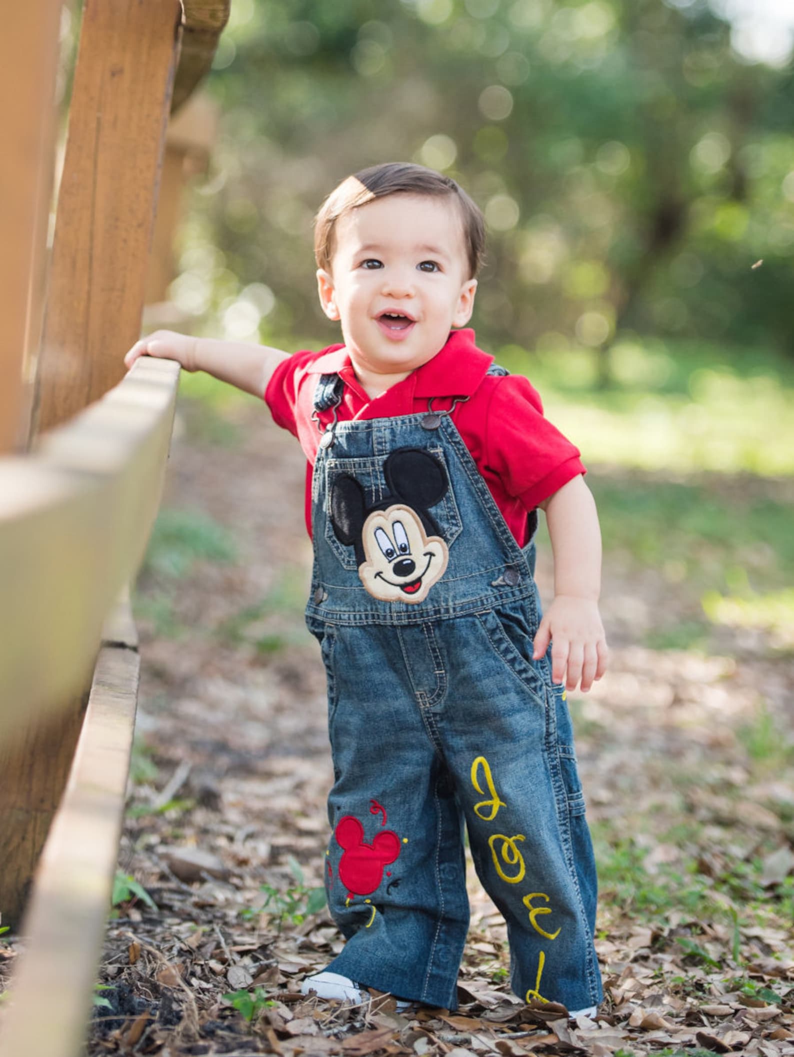 MICKEY MOUSE BIRTHDAY Personalized Overalls 1st 2nd 3rd 4th | Etsy