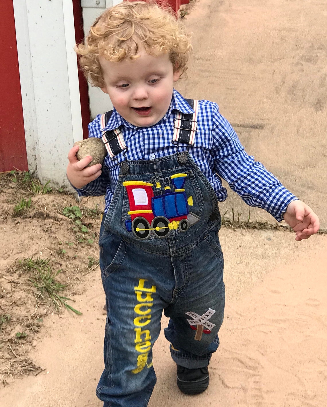Train Birthday Overalls-train Birthday Outfit-train Birthday | Etsy