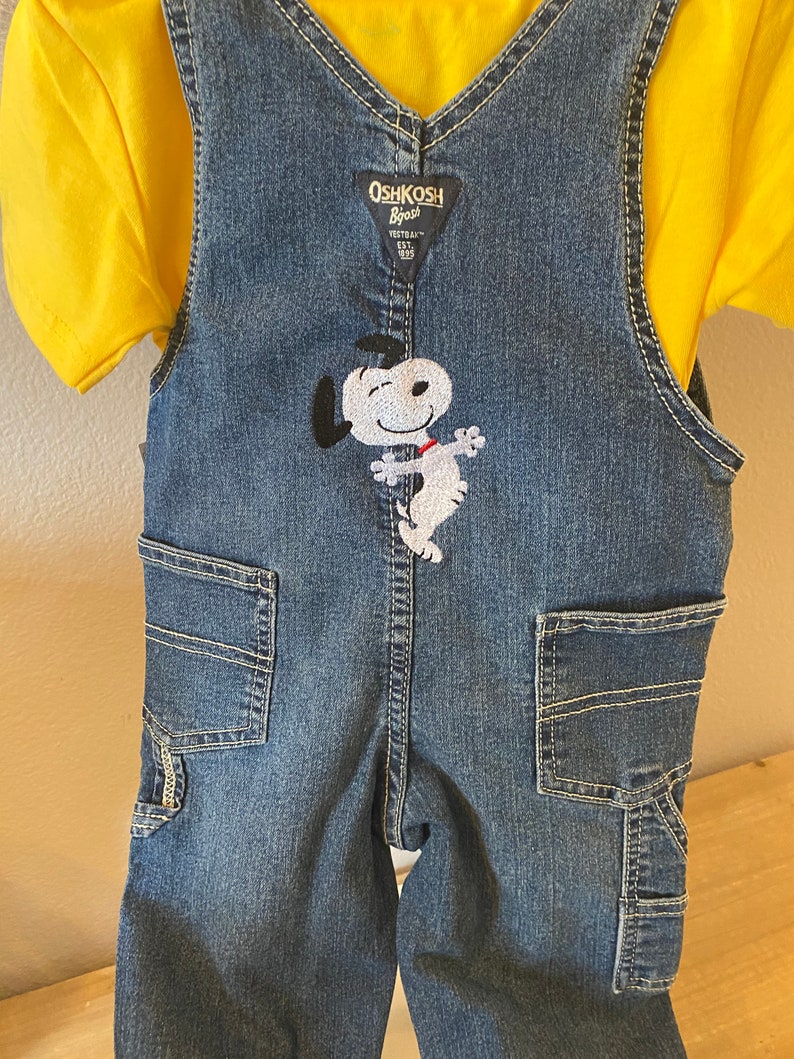 Snoopy Personalized Birthday Overalls/first Birthday Overalls/baby ...