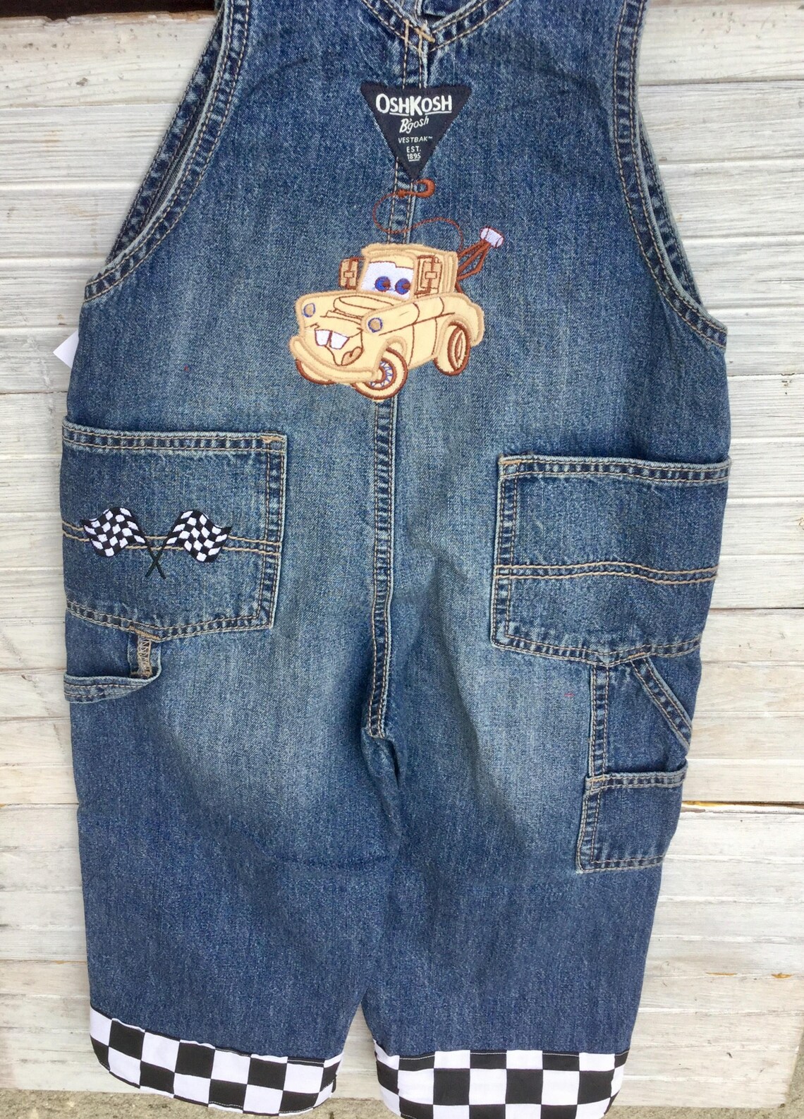 Cars Birthday Personalized Overalls Lightning Mcqueen Mater Birthday ...