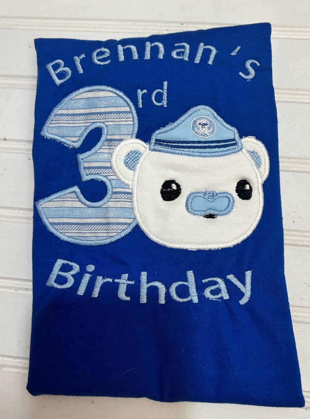 Octonaut Personalized Embroidered Birthday Shirt - Etsy